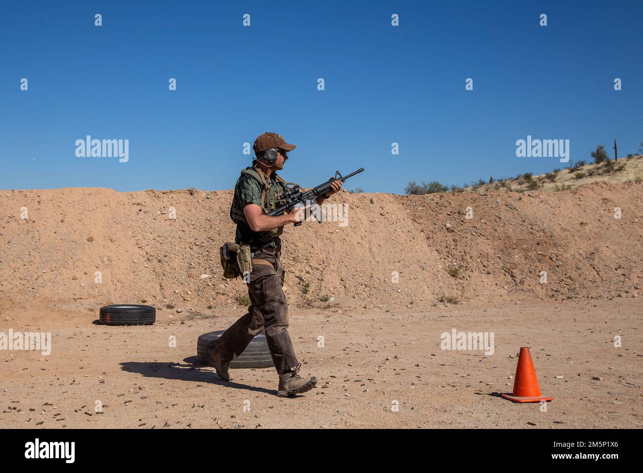 ÉTATS-UNIS Le caporal Travis Martin, Marine corps lance, entraîneur de ...