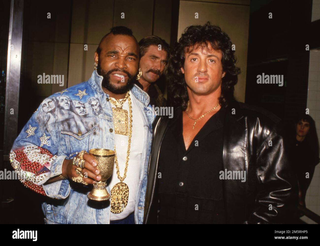 Mr t et sylvester stallone Banque de photographies et d’images à haute ...