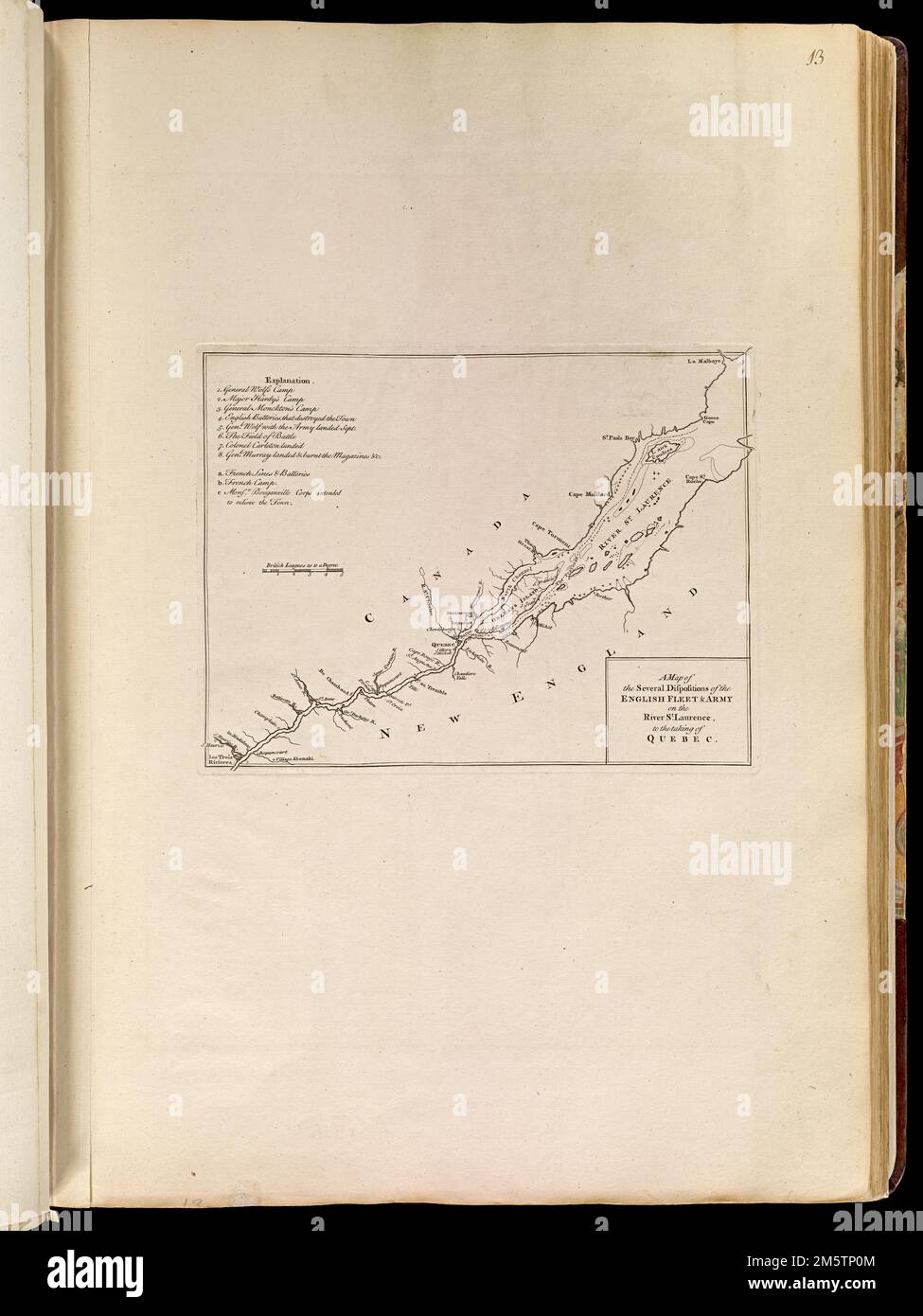 Une carte des différentes dispositions de la flotte et de l'armée ...