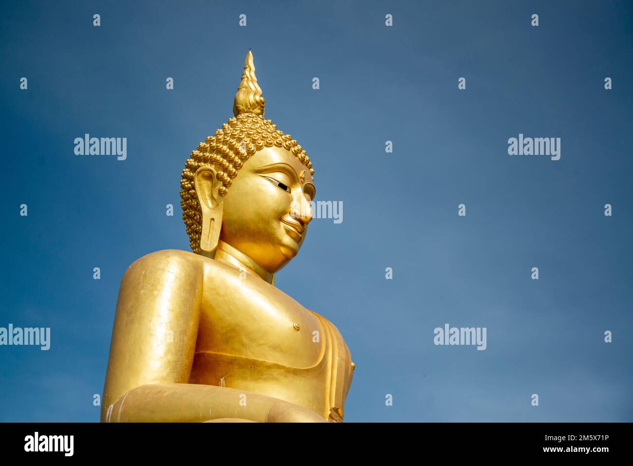 Le Wat Phai LOM dans le village de Bang an dans la province d'Ayutthaya ...
