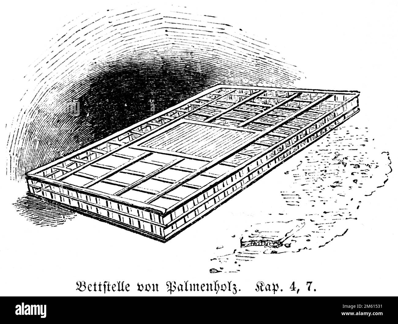 Il s'est posé sur le bes et ils l'ont tué et décapité, Bible, ancien ...