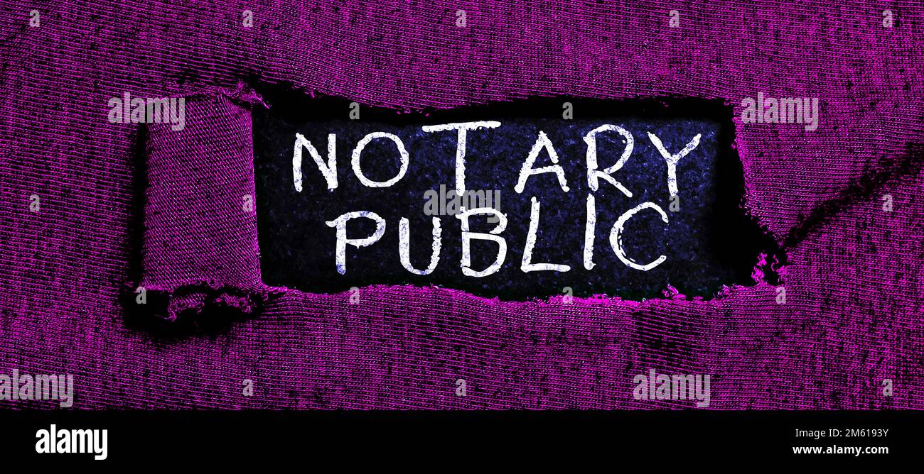 Écriture texte notaire public. Contrat de certification d'autorisation ...