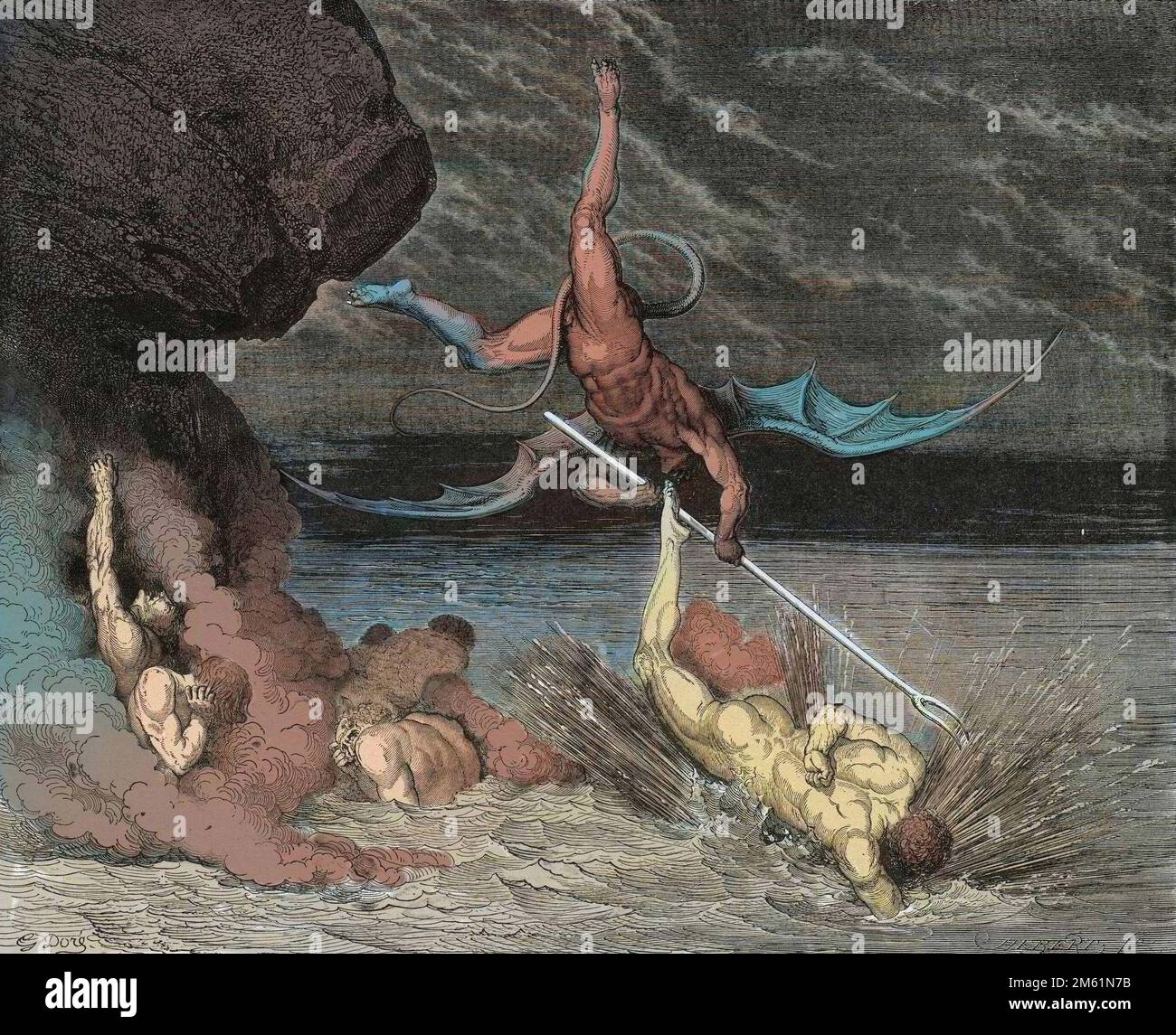 Demon dante Banque de photographies et d’images à haute résolution - Alamy