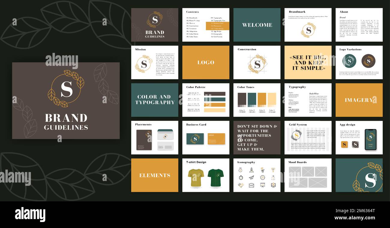 Modèle de directives sur la marque. Guide du logo. Présentation de l ...