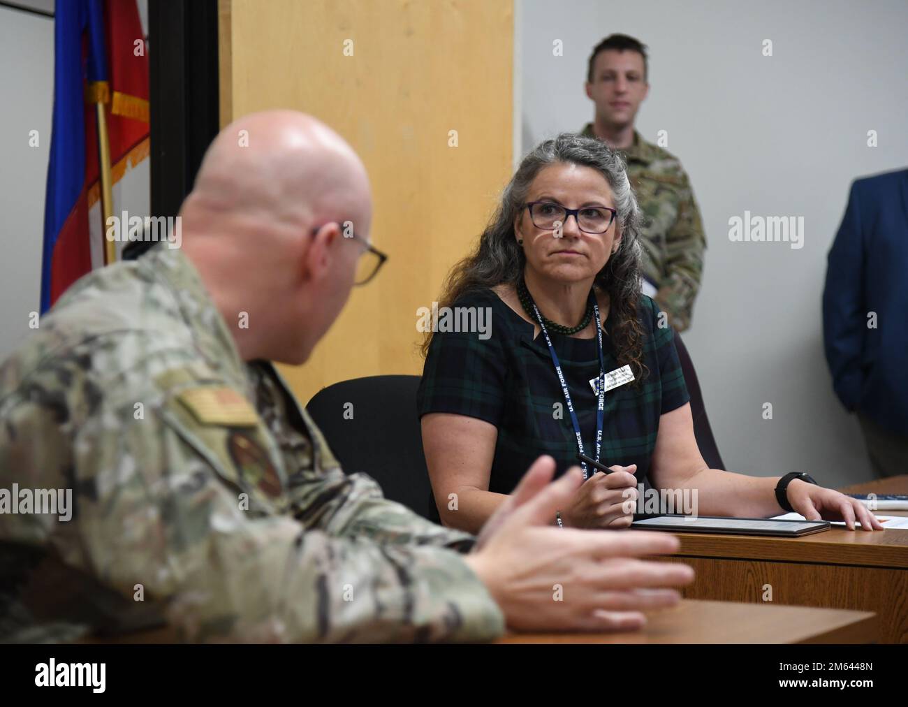ÉTATS-UNIS Le lieutenant-colonel Jeremy Sparks de la Force aérienne ...