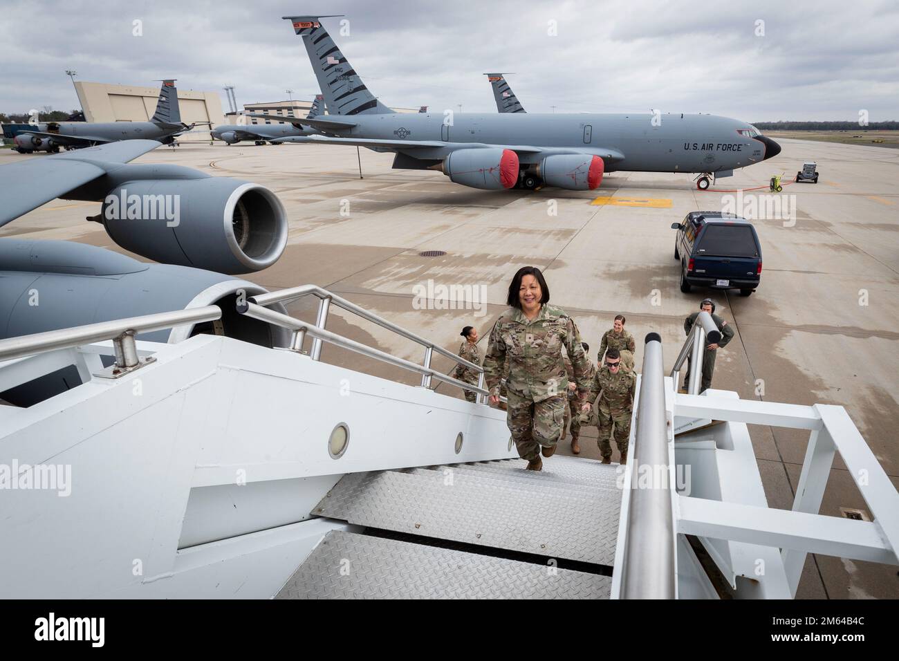 ÉTATS-UNIS Armée Brig. Le général Lisa J. Hou, D.O., est l'adjudant ...