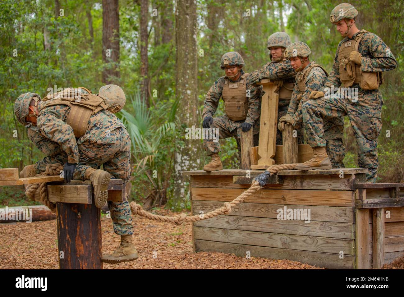 ÉTATS-UNIS Marines avec combat Logistics Regiment 37, 3rd Marine ...
