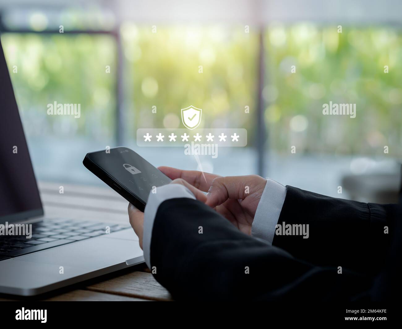 Concept d'authentification en deux étapes (2FA). 2023, les icônes ...