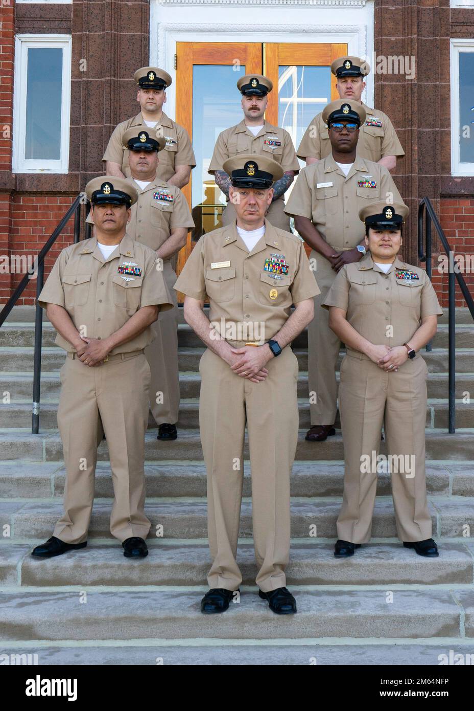 GRANDS LACS, Illinois (1 avril 2022) le chef de commandement Anthony ...