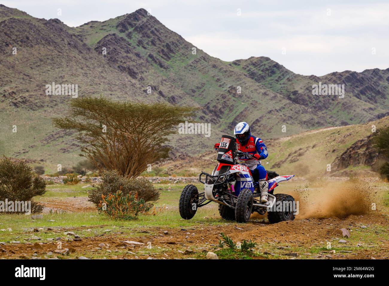 155 WISNIEWSKI Kamil (Pol), équipe Orlen, Yamaha, Quad, action pendant ...