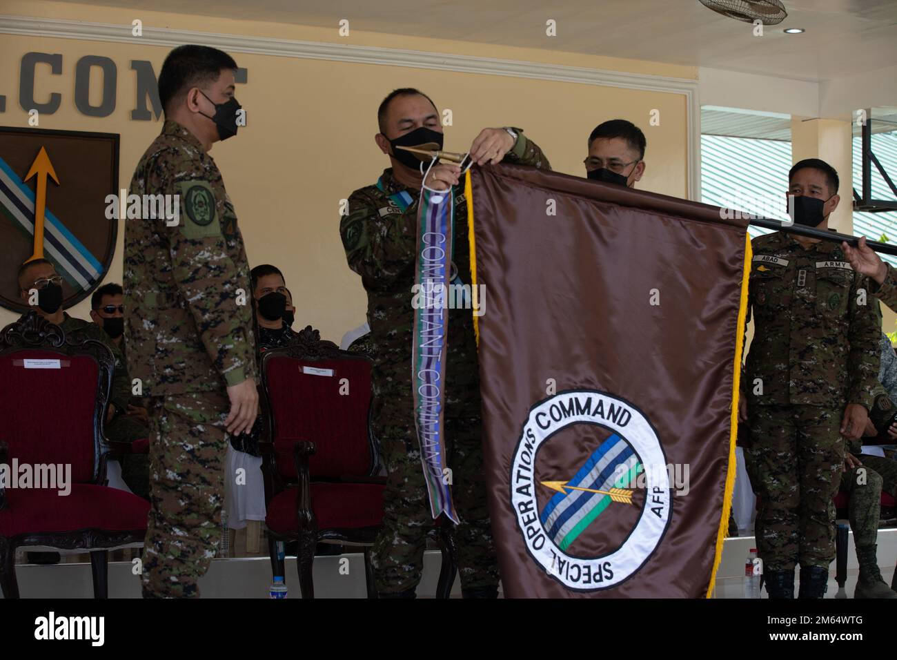 Général de l'armée philippine Francisco Ariel A. Felicidario III ...