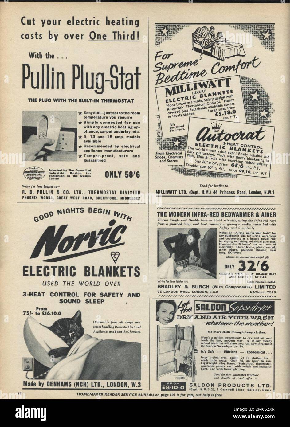 Publicité vintage des années 1960 Banque de photographies et d’images à ...