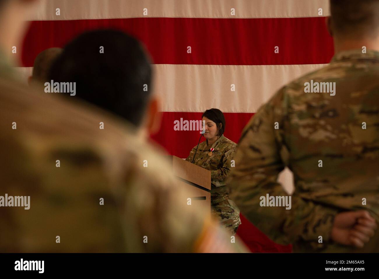 ÉTATS-UNIS Les soldats de l'armée du 741st Bataillon d'artillerie (EOD ...