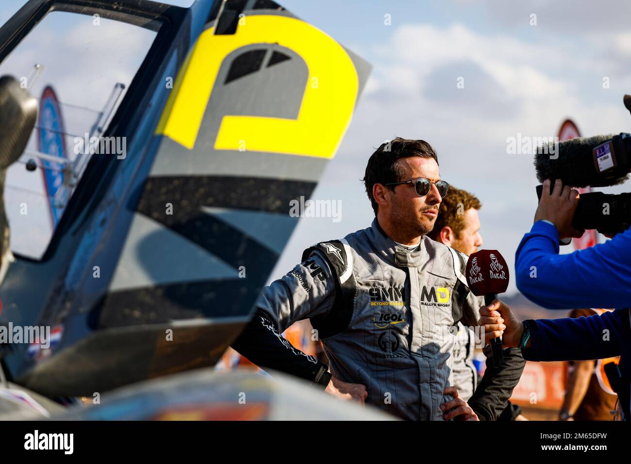 VITSE Simon (fra), MD Rally, Optimus, Auto, portrait pendant la phase 2 ...