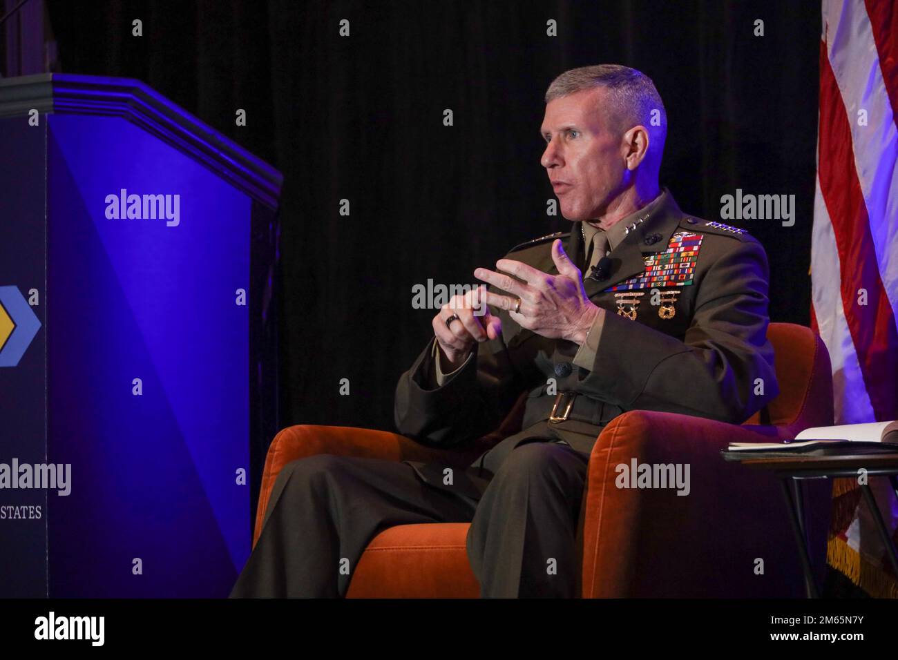 ÉTATS-UNIS Le général Eric Smith, commandant adjoint du corps des ...