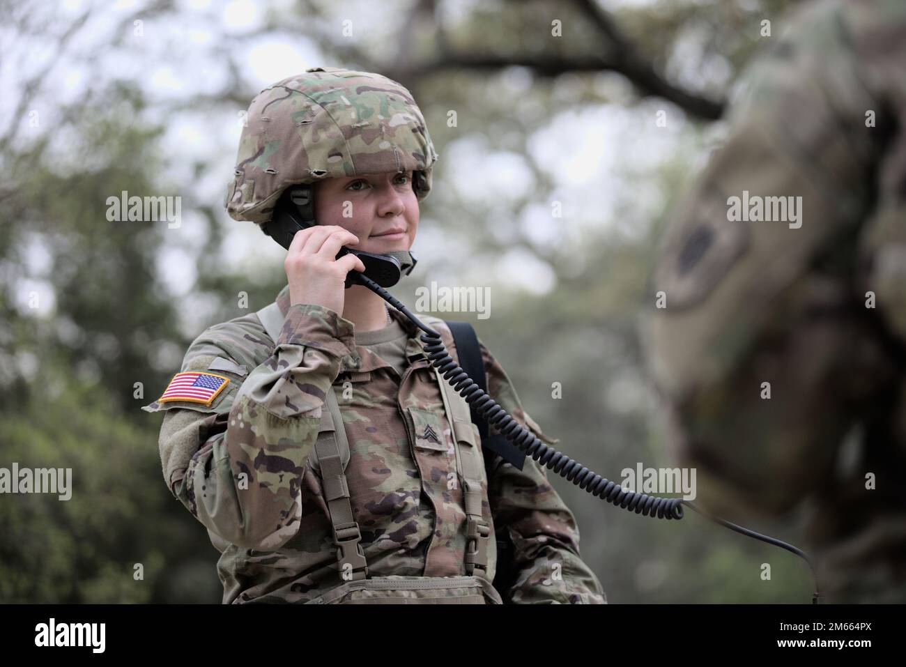 Le Sgt Cassandra Watson, soldat du Bataillon du renseignement militaire ...