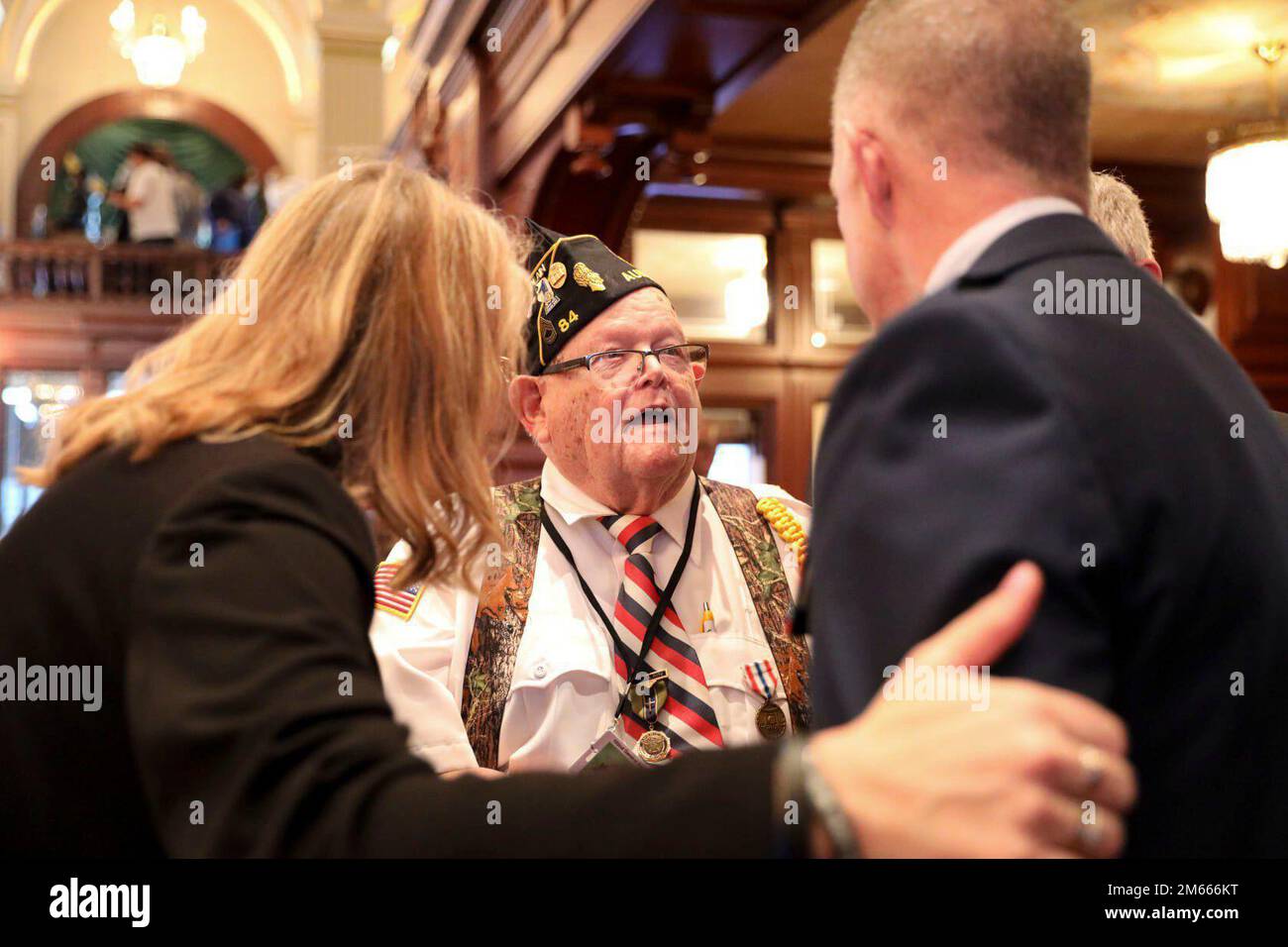 Le général de division Rich Neely, l'adjudant général de la Garde ...