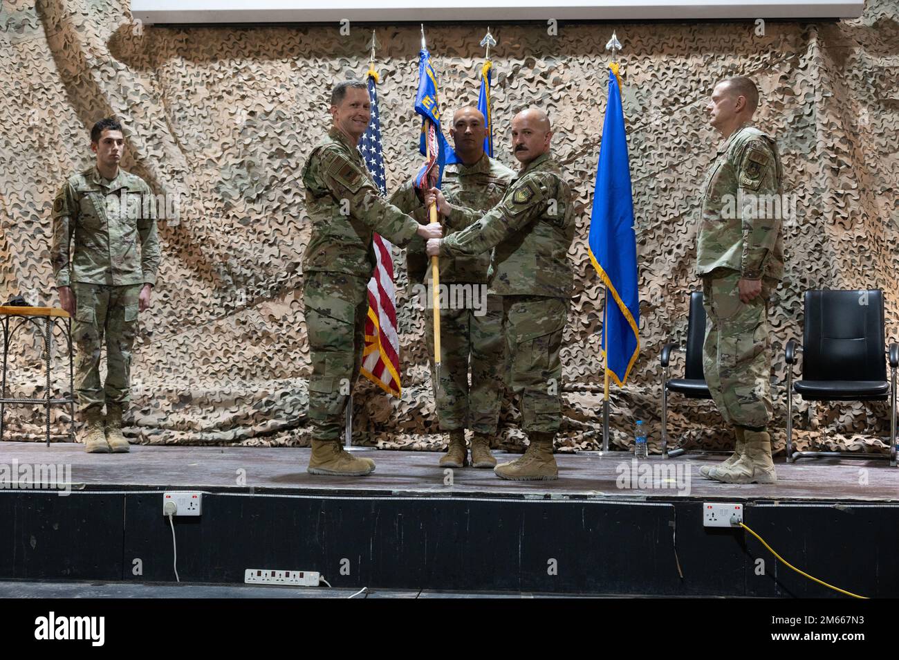 S. Force aérienne Brig. Le général Christopher Sage, commandant de l ...