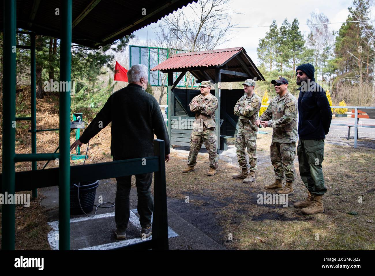 Les dirigeants du 1st Bataillon, 5th Régiment d'artillerie de campagne ...