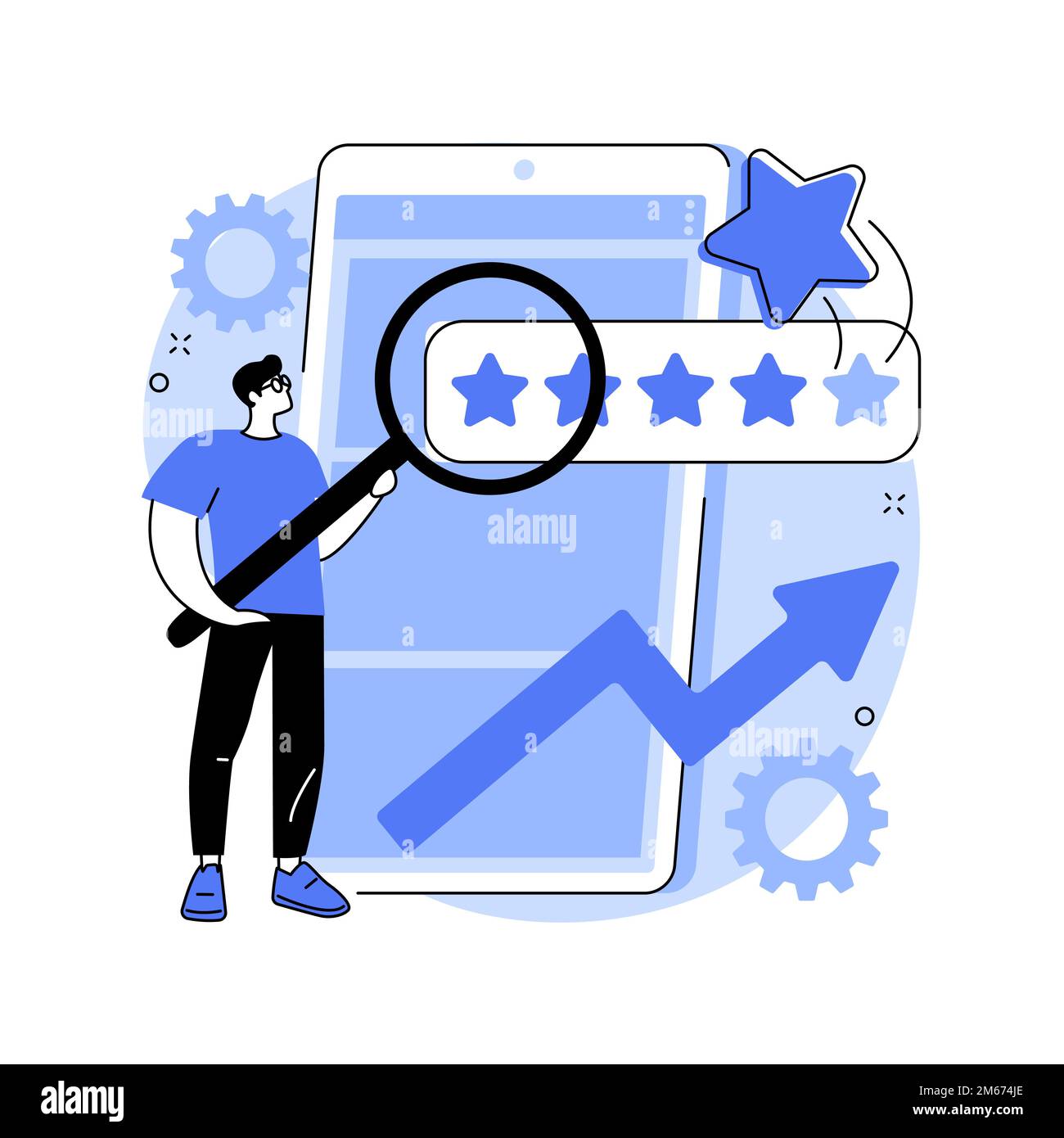 Réputation en ligne Banque d'images vectorielles - Alamy