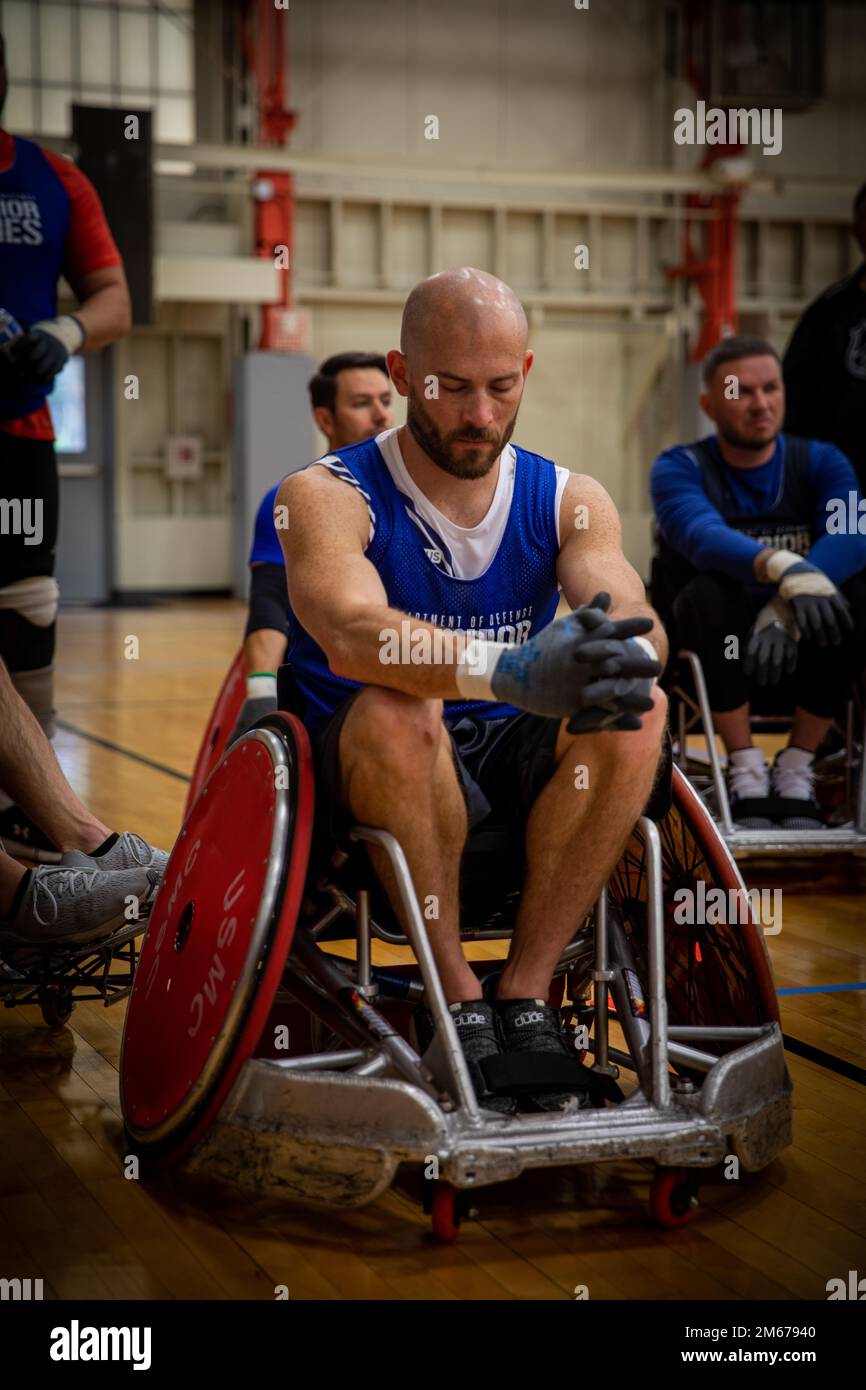 Retraité des États-Unis Le sergent d'état-major Shawn Runnells, équipe ...