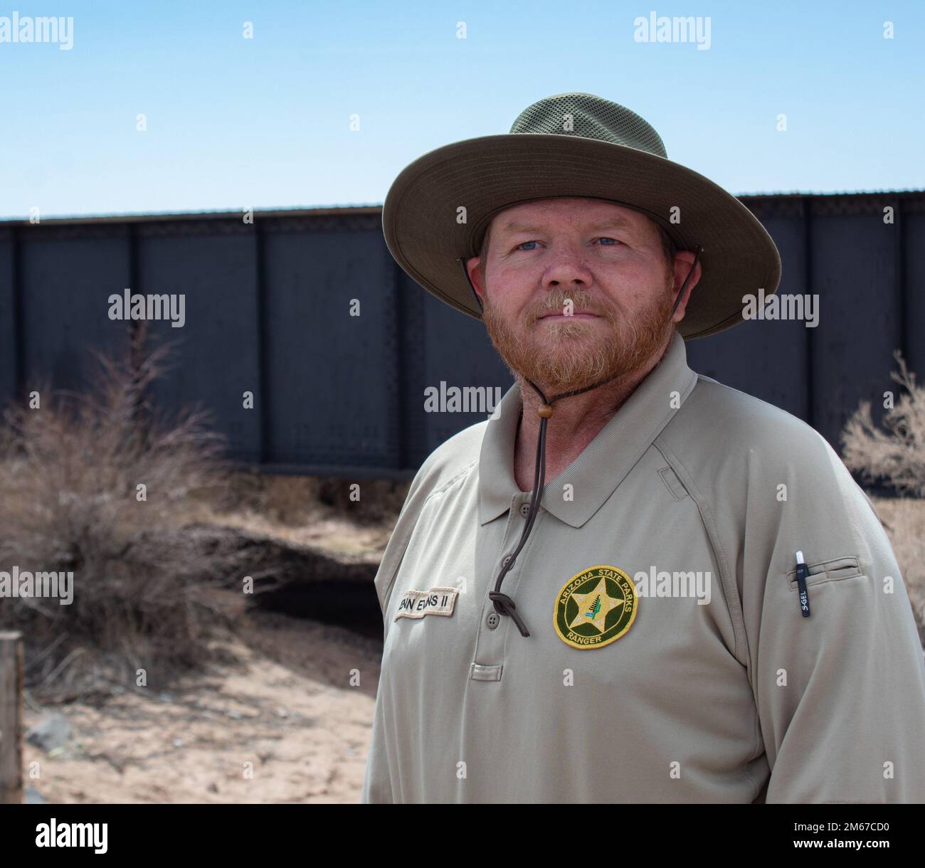 Le Ranger du parc national de l'Arizona Kenneth ‘Kenn’ Evans II se ...
