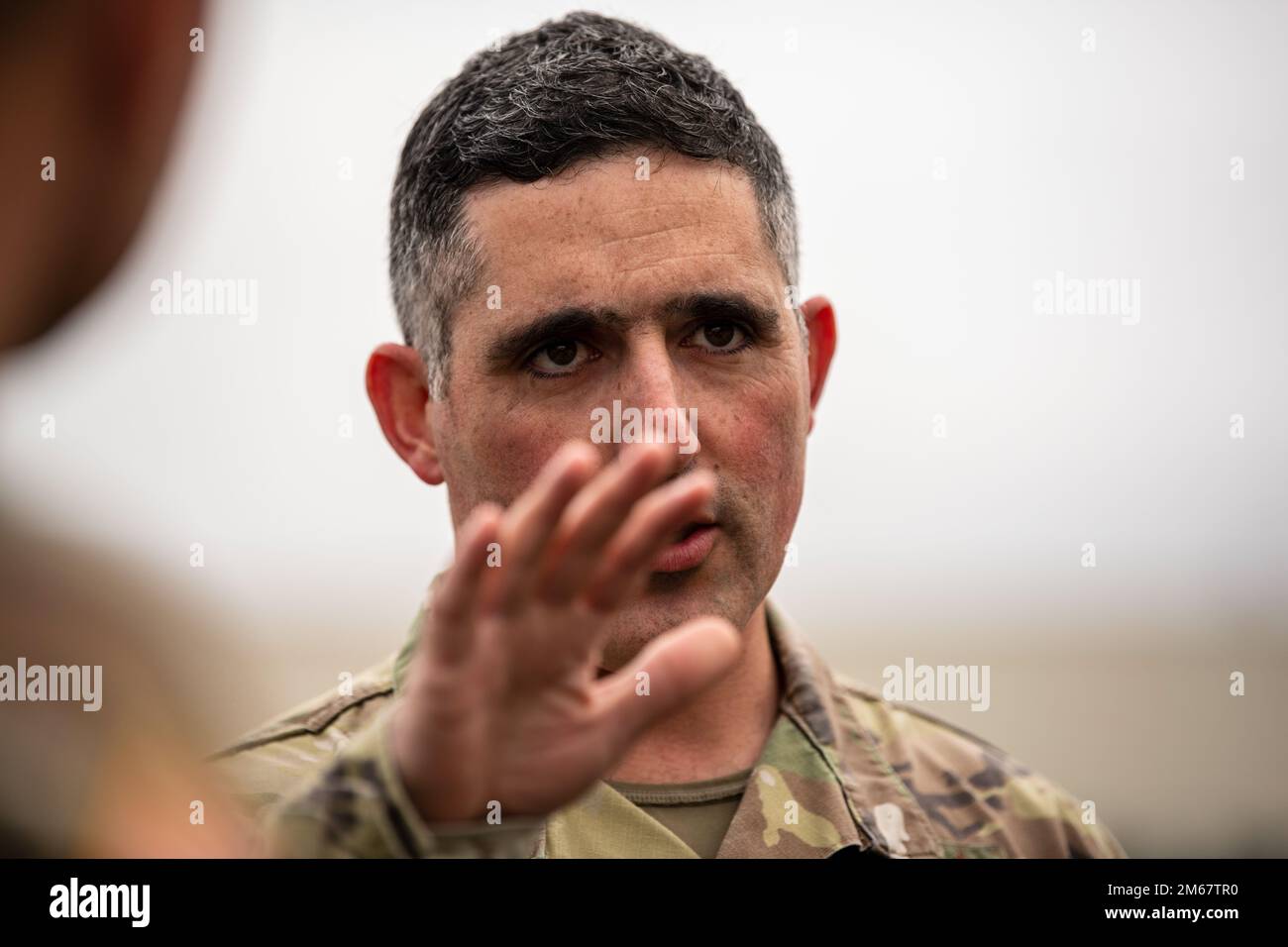 ÉTATS-UNIS Le lieutenant-colonel Chad Wharton de la Force aérienne ...