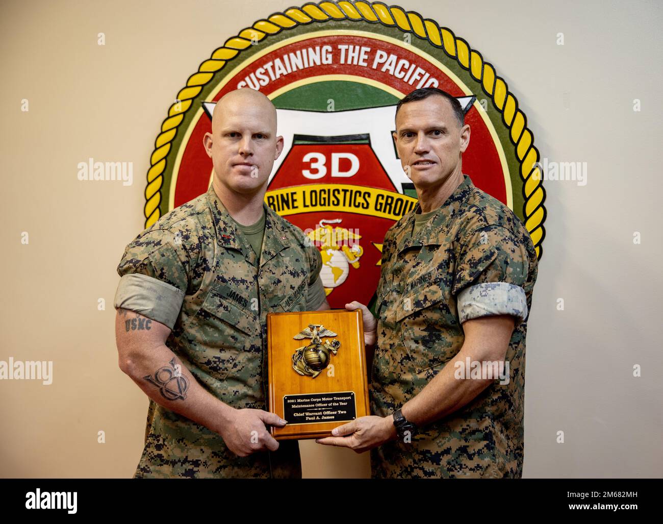 ÉTATS-UNIS Corps de marine Brig. Le général Brian Wolford, commandant ...