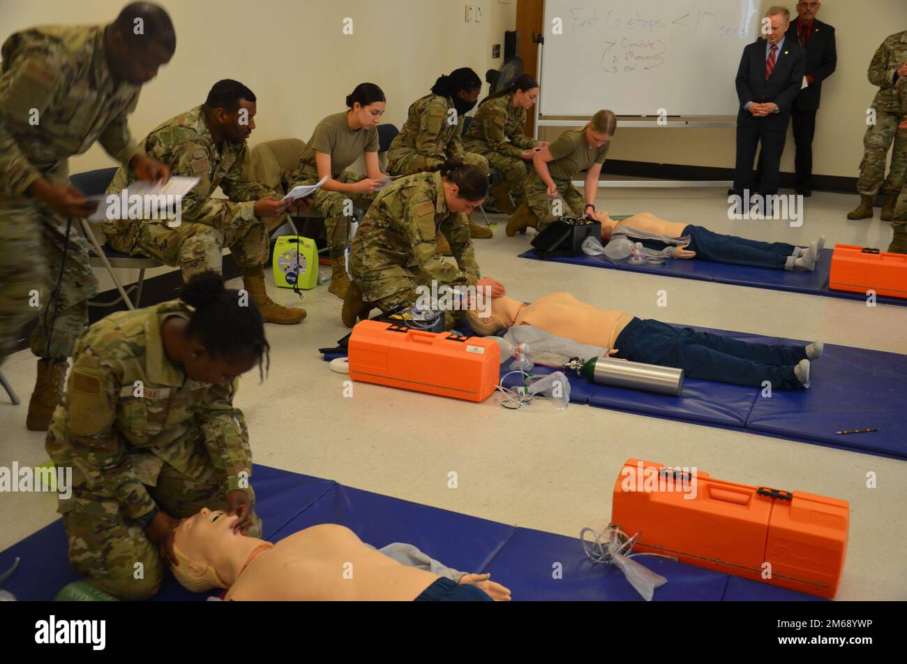 Enlisted medical training Banque de photographies et d’images à haute ...