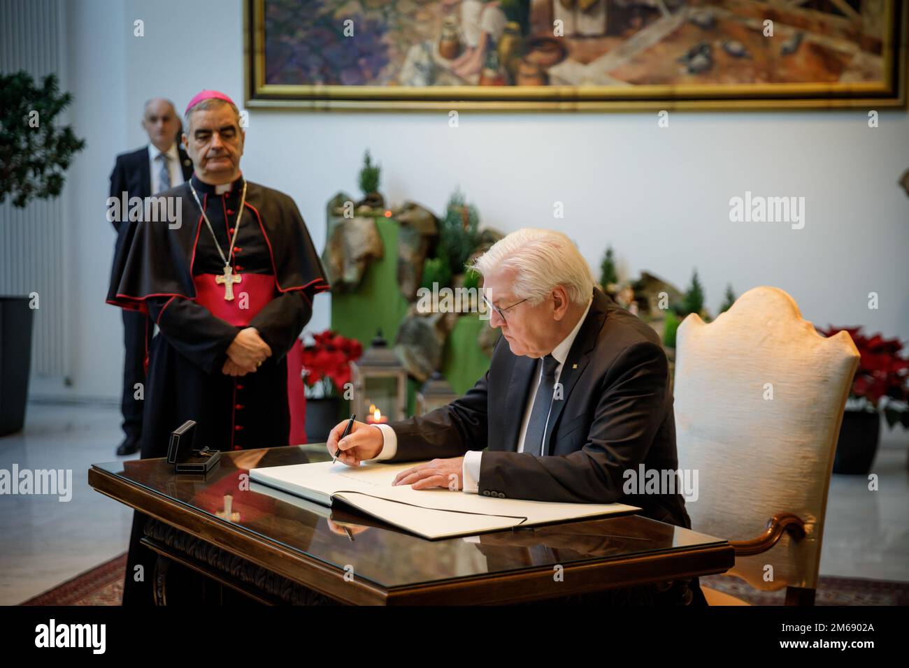 Berlin, Allemagne. 03rd janvier 2023. Le Président allemand Frank ...