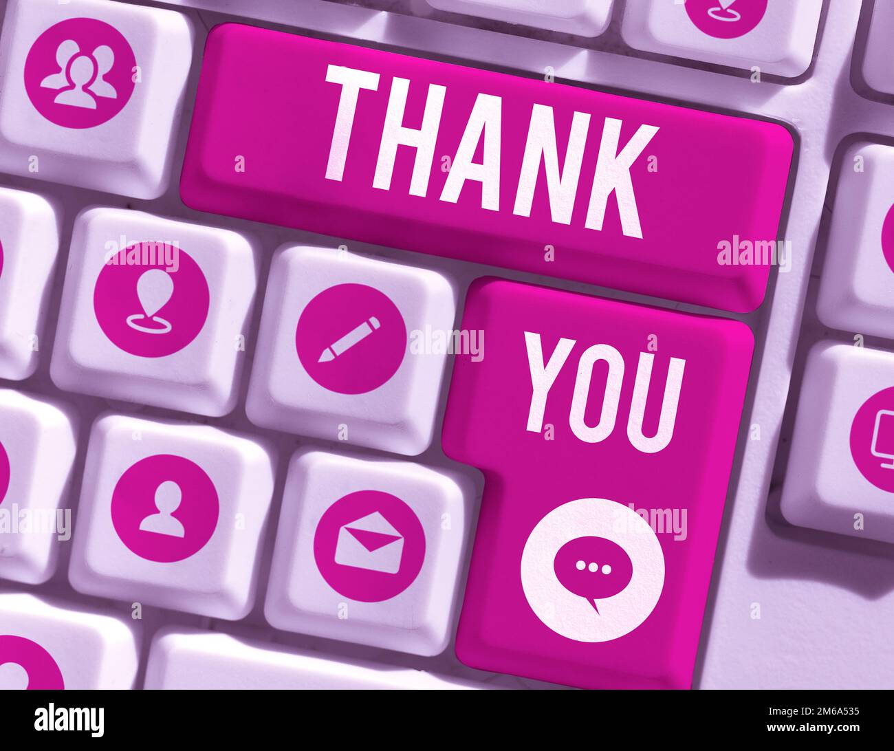 Écriture affichage de texte Merci. Approche d'affaires rejouant sur ...