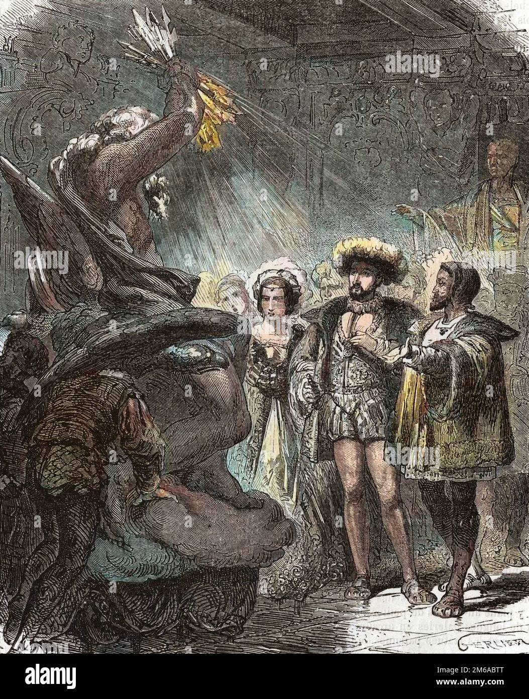 Benvenuto Cellini (1500-1571), artiste terrestre a la cour de François ...