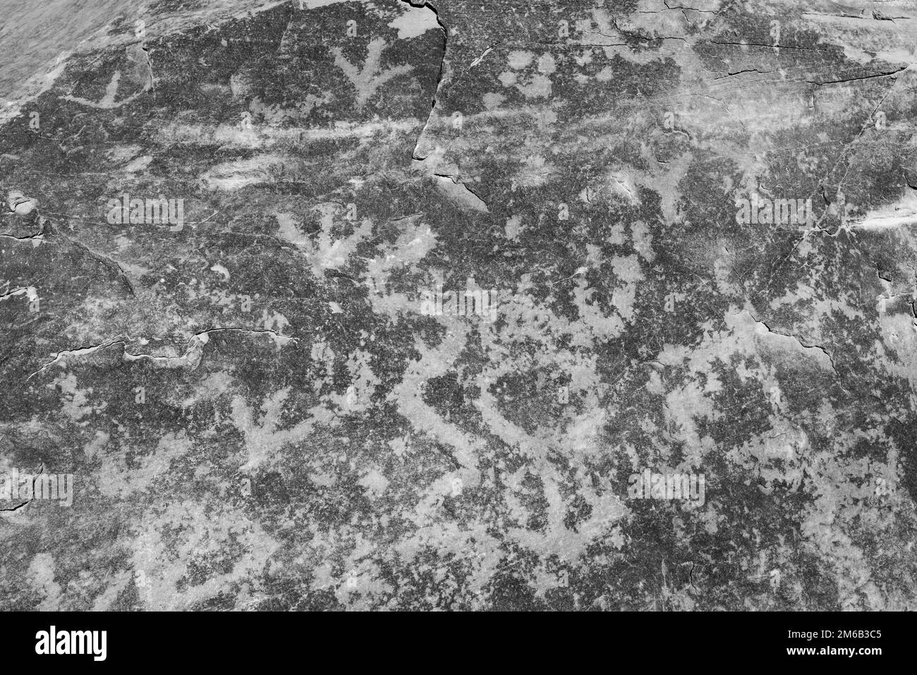 Art rupestre à Split Level Ruin. Remballage à Grand Gulch et ...