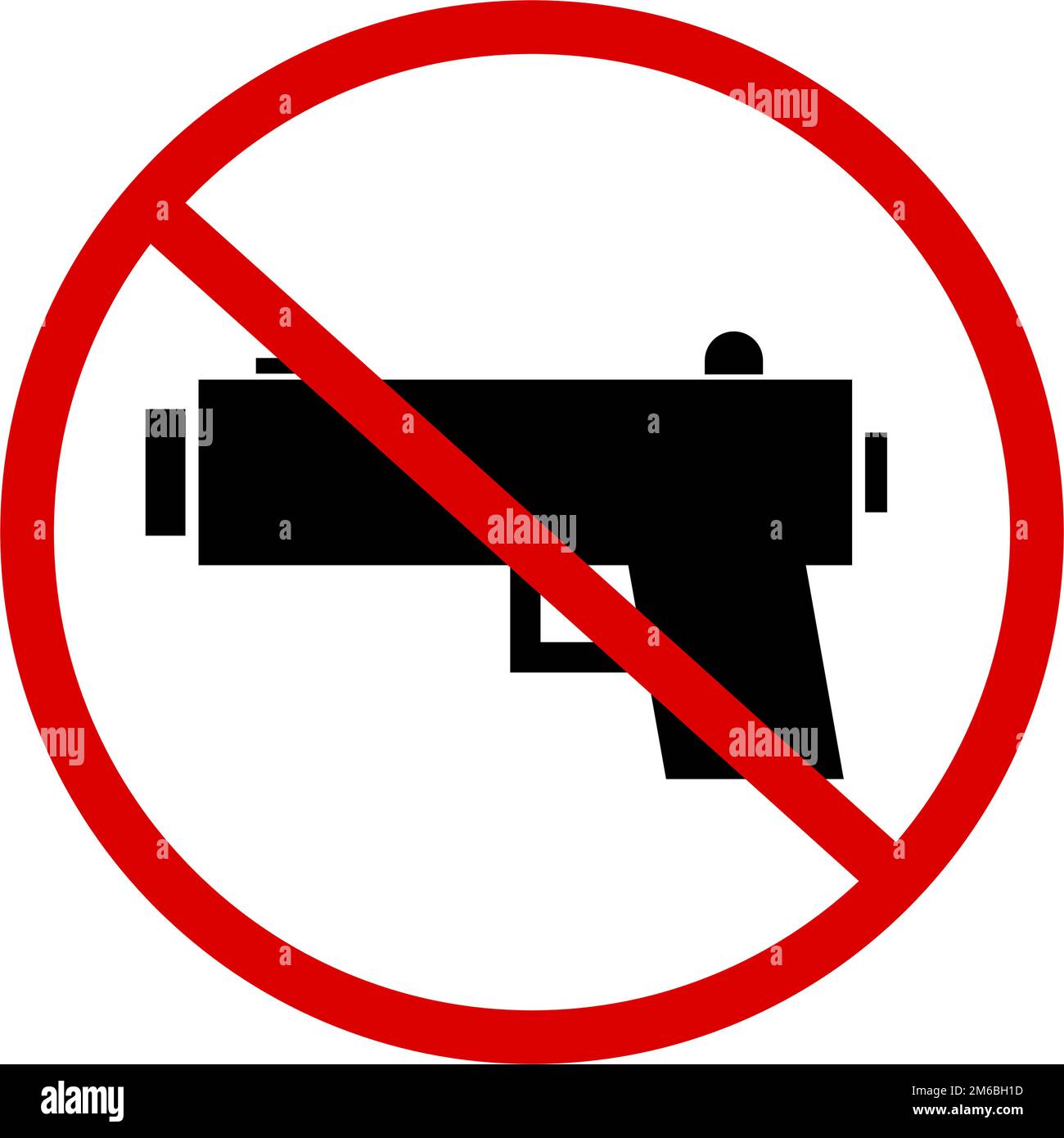 Gun regulations Banque d'images vectorielles - Alamy