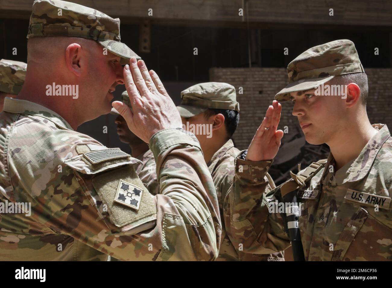 Le lieutenant-colonel Gregory Polk, commandant de la Force ...
