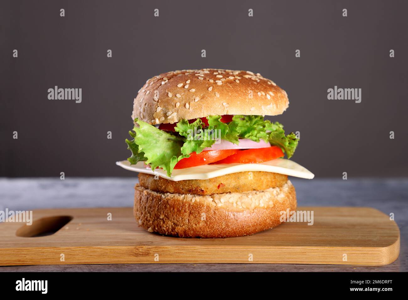 Fast food burger Banque de photographies et d’images à haute résolution ...
