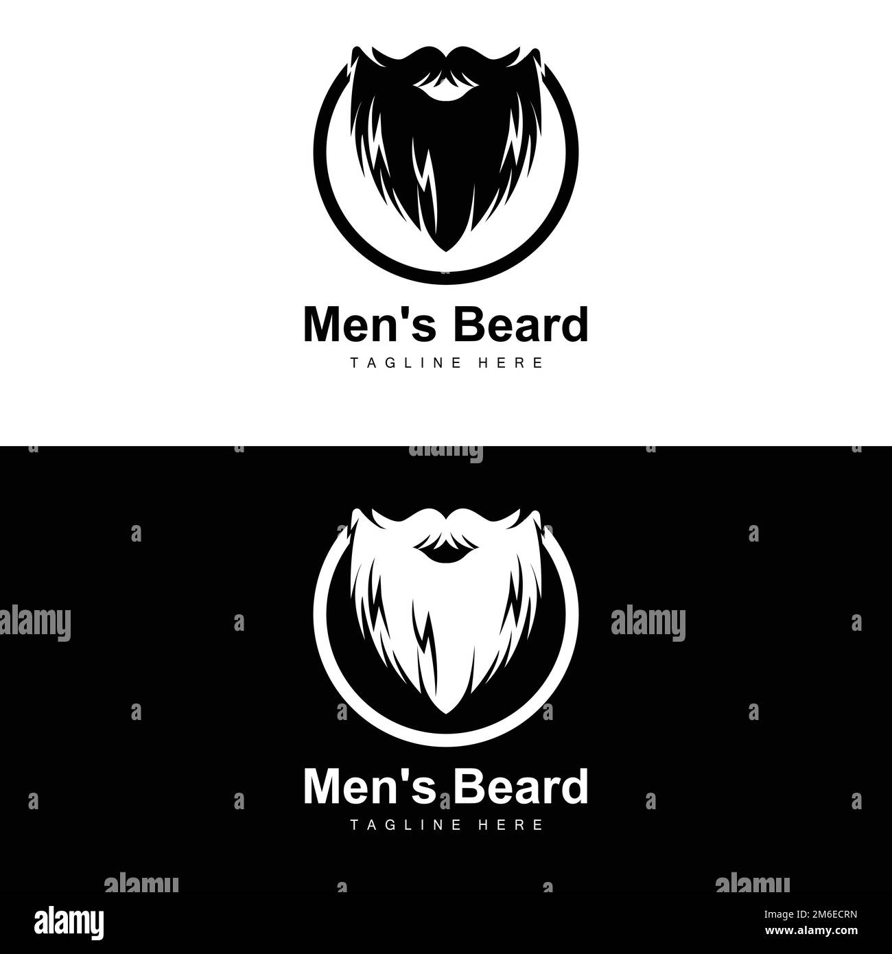 Barber shop logo vector vectors Banque de photographies et d’images à ...