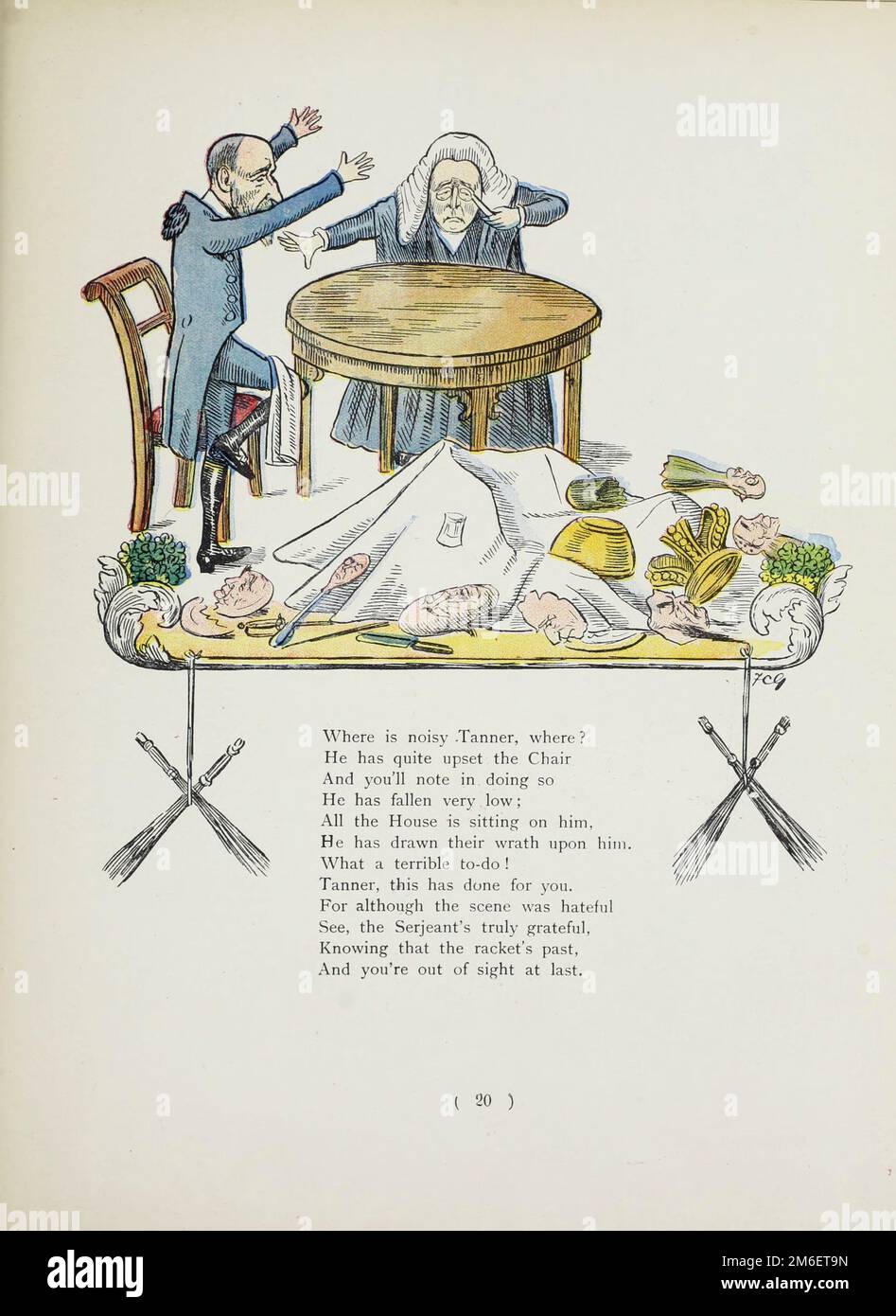 L'histoire de Rackety Tanner du livre satirique « The Political ...