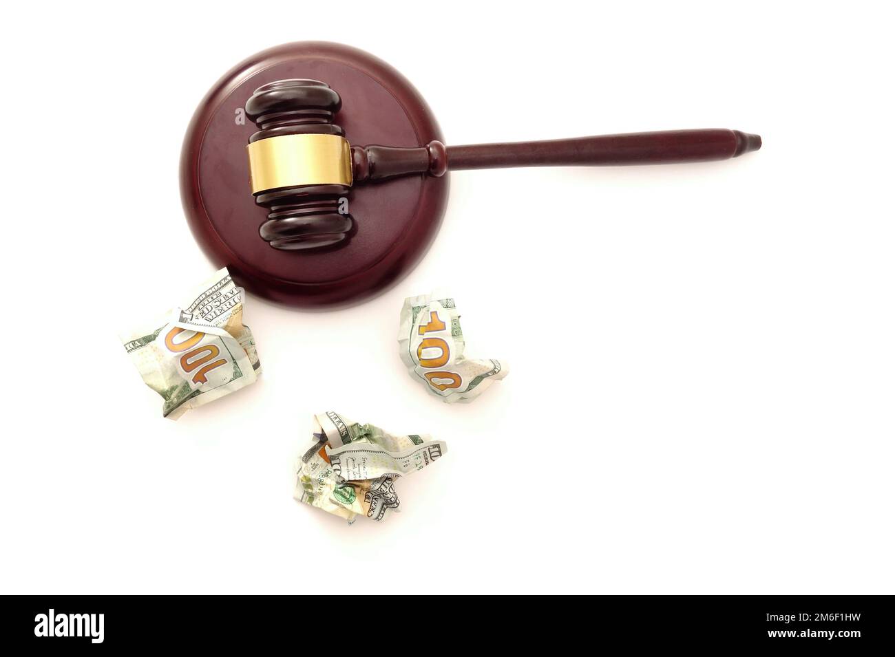 Cent billets d'un dollar fond blanc Banque de photographies et d’images ...