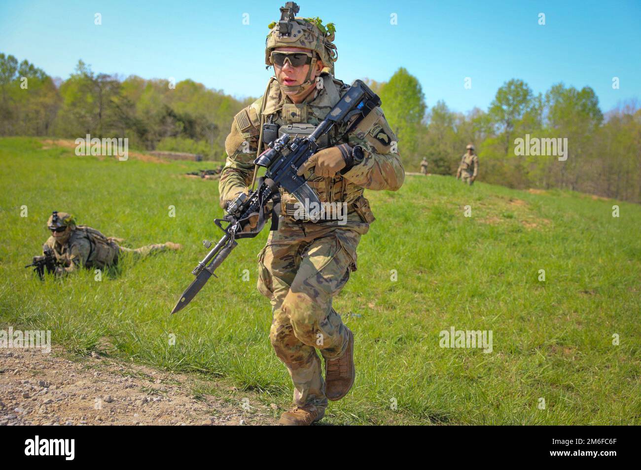Des soldats de 1st peloton, Compagnie de chien B, 2nd Bataillon, 506th ...