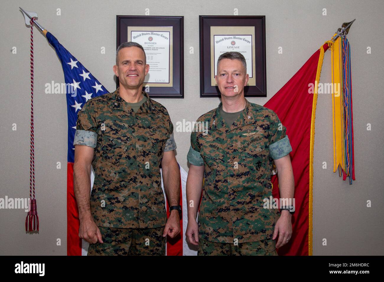 ÉTATS-UNIS Corps de marine Brig. Le général Andrew Niebel, commandant ...