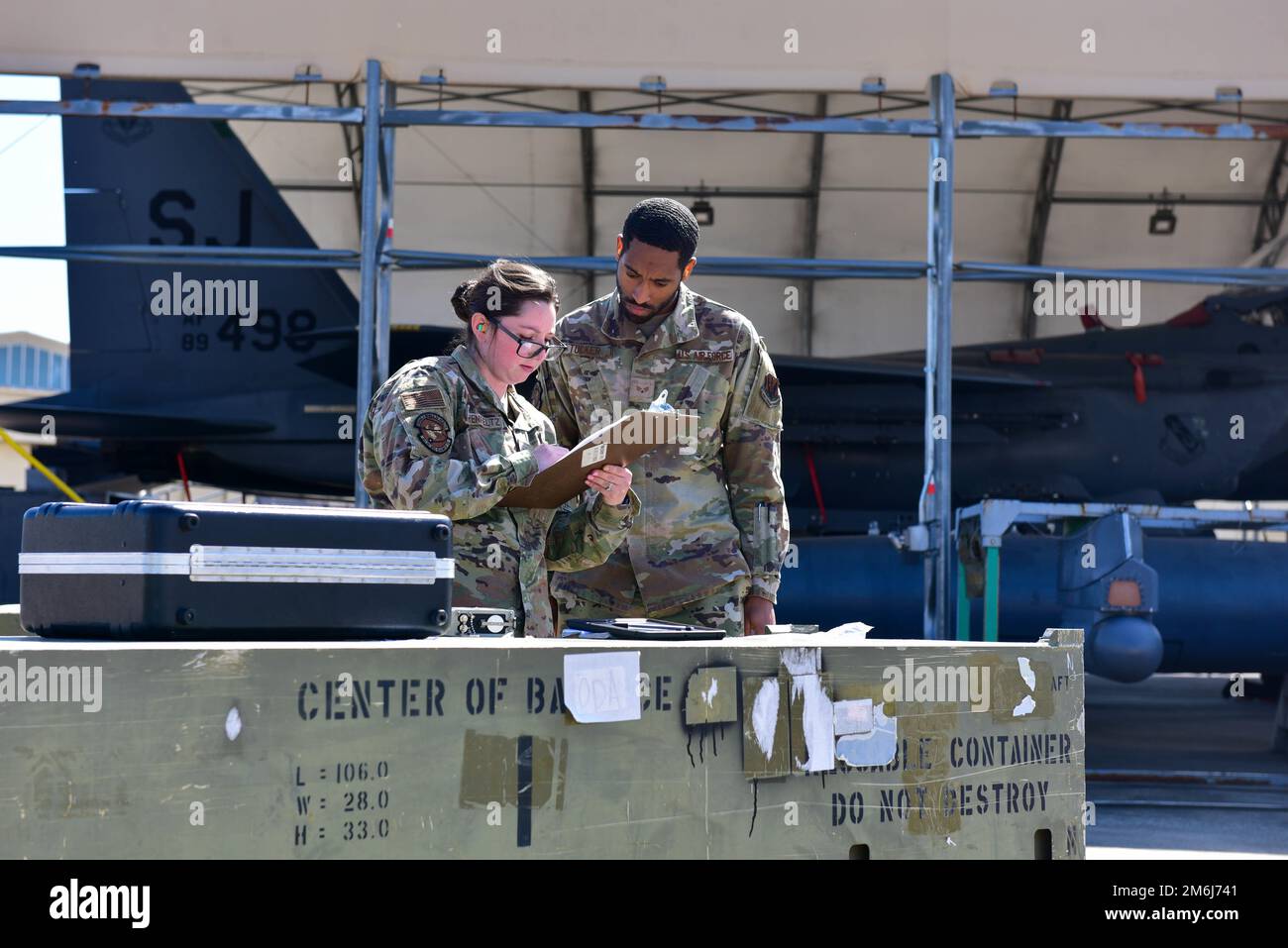 Sergent d'état-major Emily WarrenFeltz, 4th Escadron de médecine ...