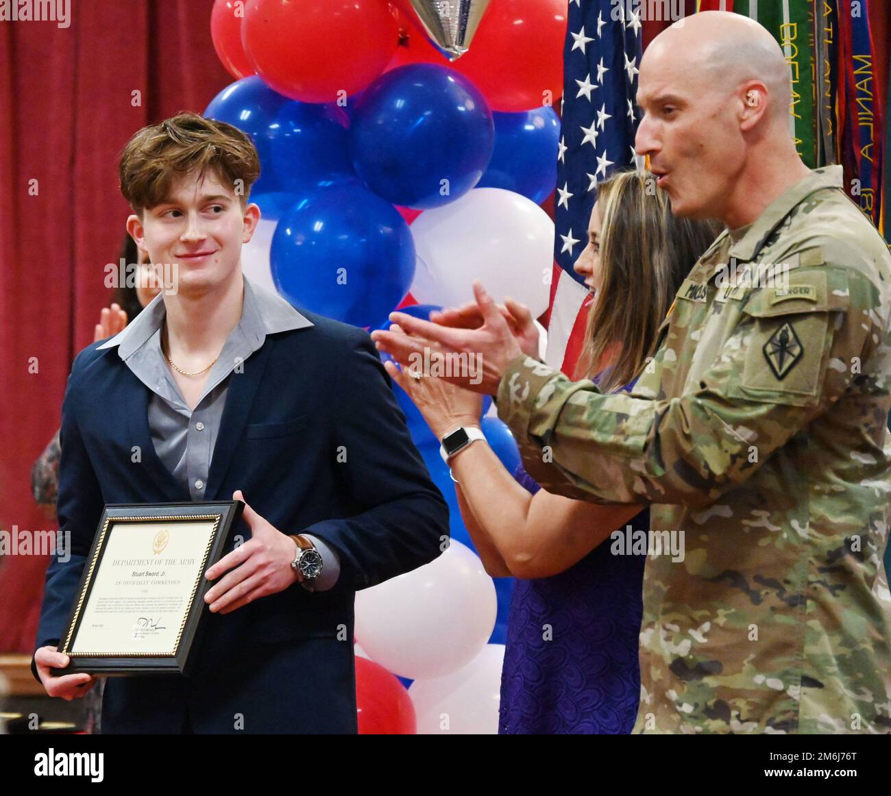 The son maj gen Banque de photographies et d’images à haute résolution - Alamy