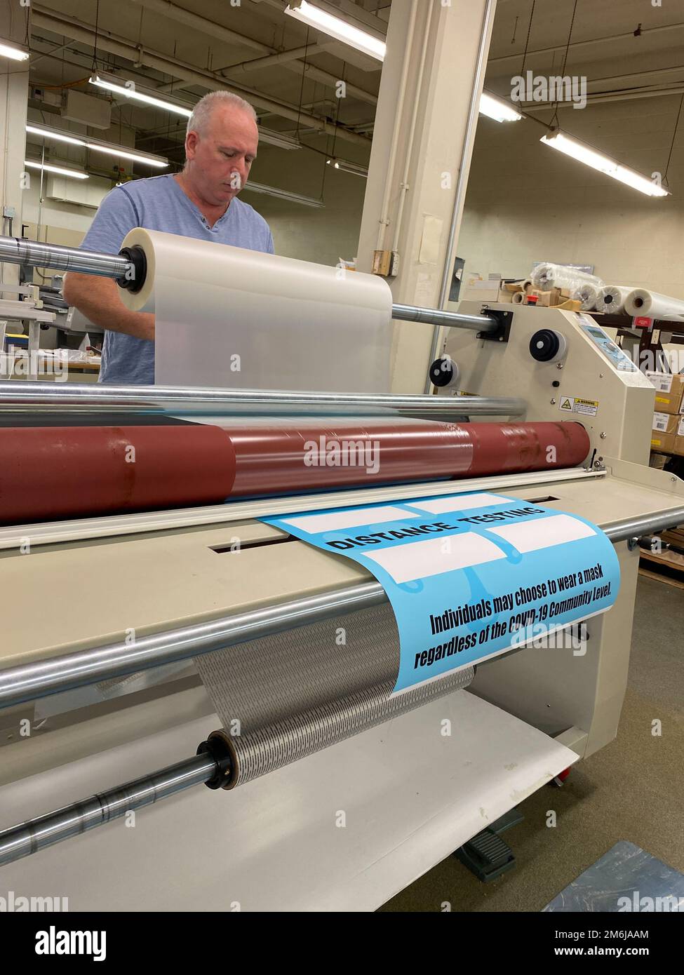 Daniel Peden, opérateur principal, DLA document Services Philadelphia ...