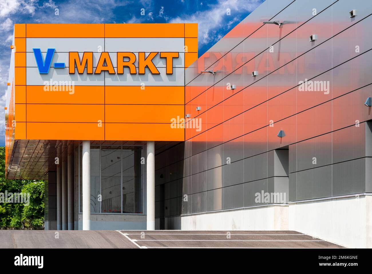 V markt Banque de photographies et d’images à haute résolution - Alamy