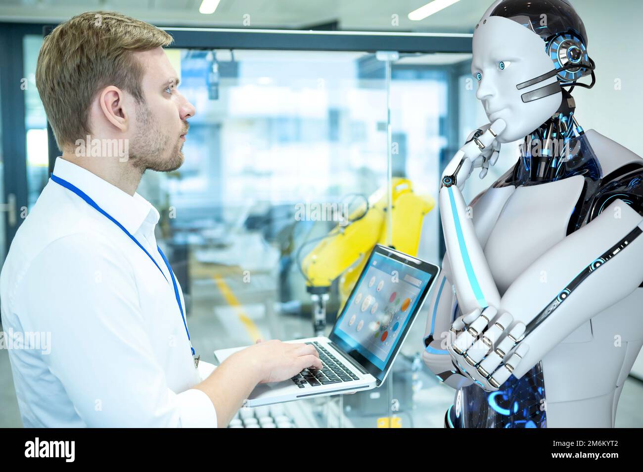 Robotic industrial Banque de photographies et d’images à haute résolution - Alamy