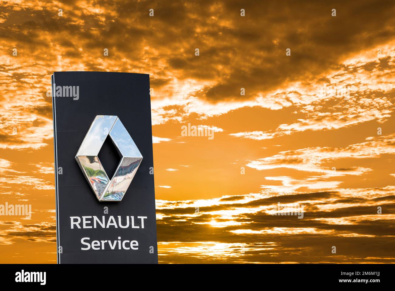 Renault sign Banque de photographies et d’images à haute résolution - Alamy