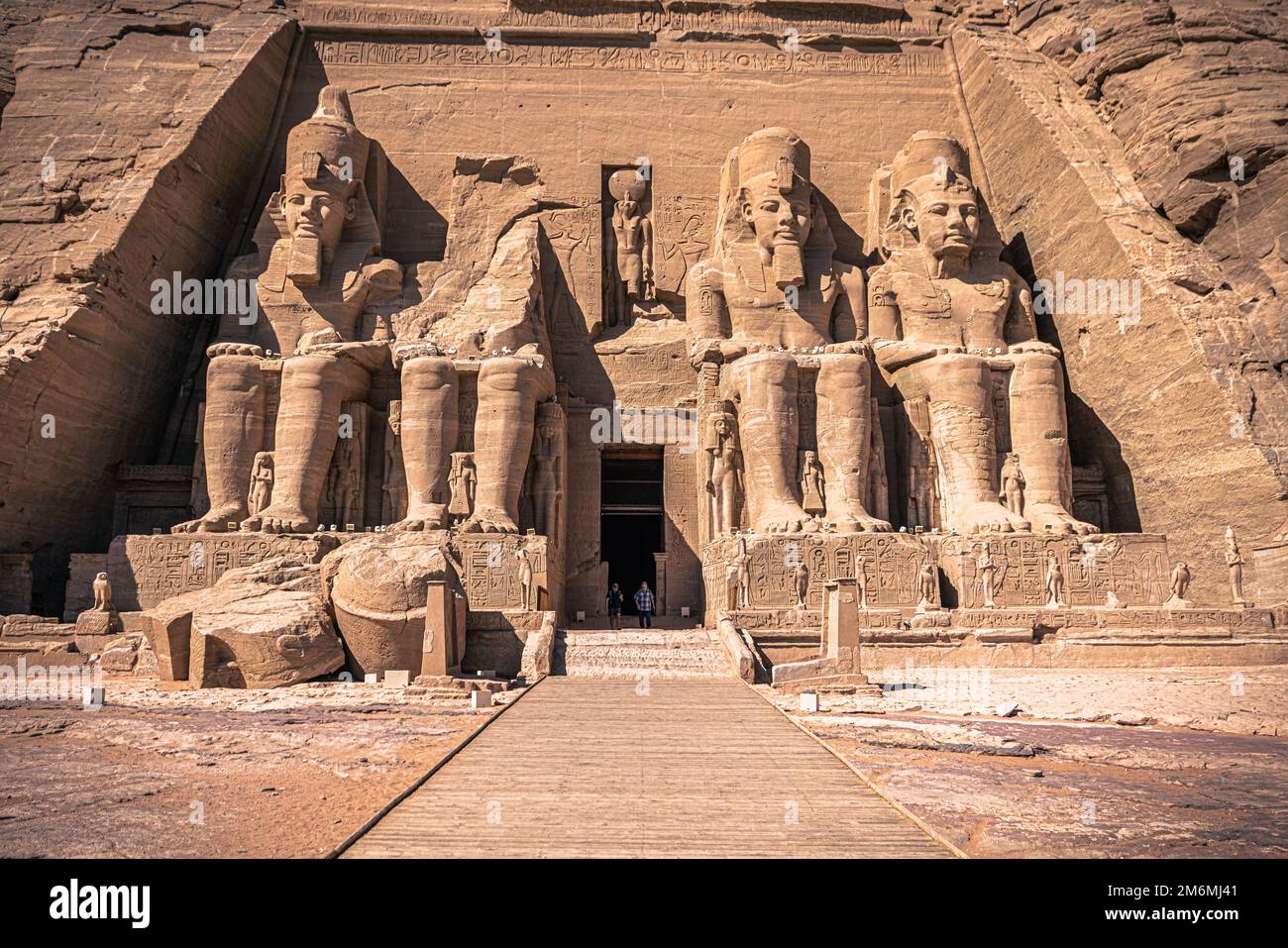 Abou Simbel, Égypte - 16 novembre 2021 : le grand ancien temple ...