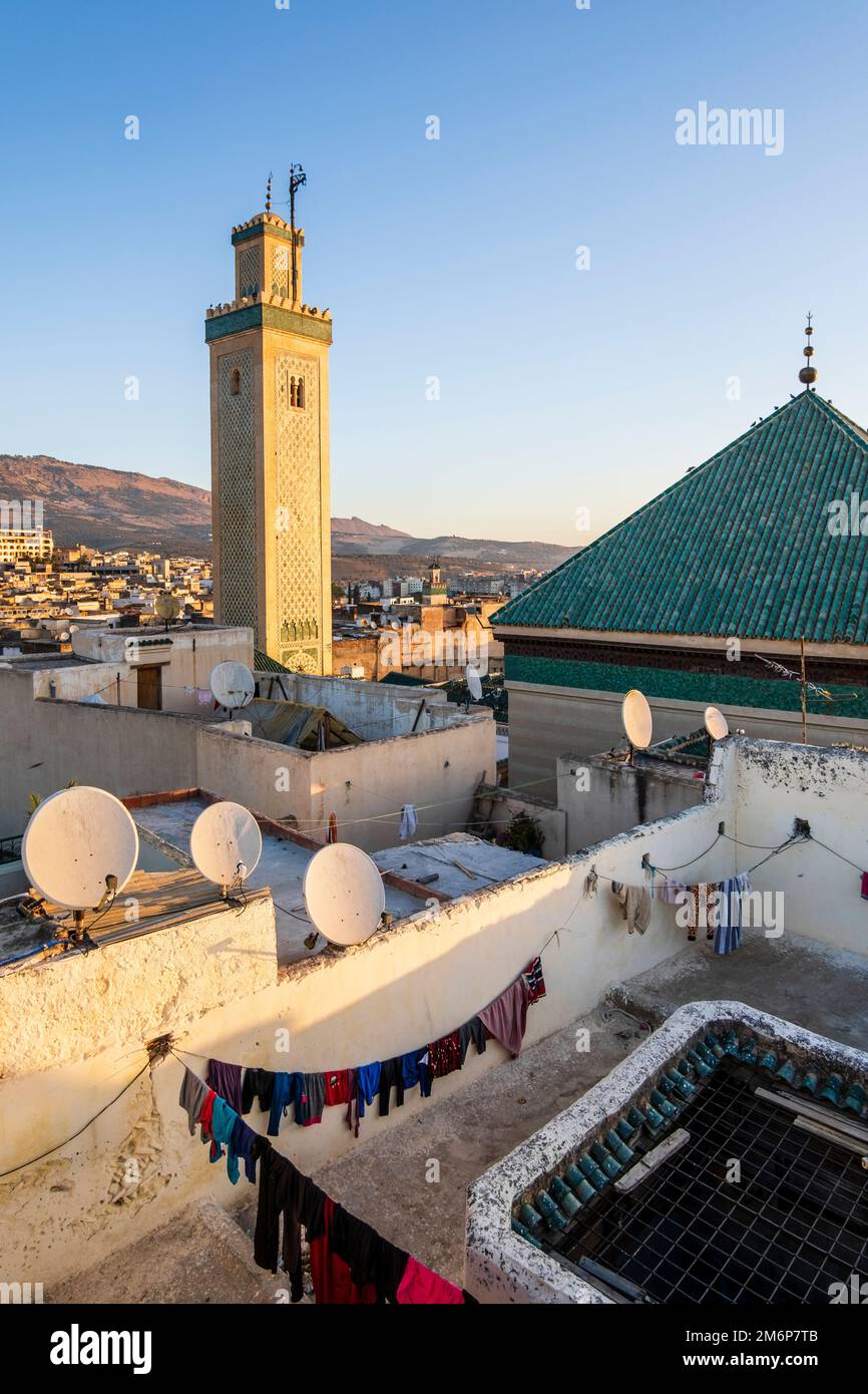 Maison toit terrasse maroc Banque de photographies et d’images à haute ...