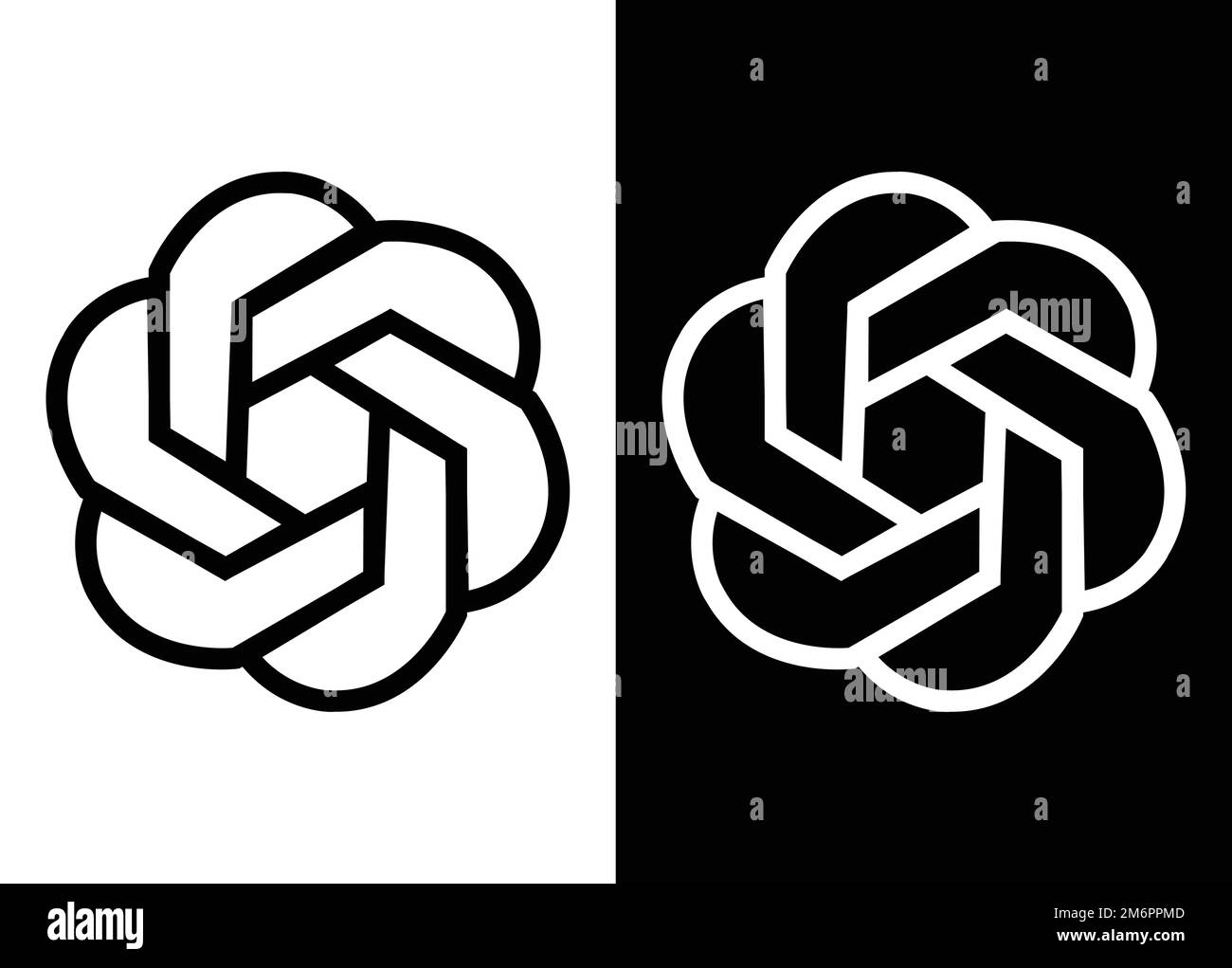 Logo chatgpt Banque d'images vectorielles - Alamy